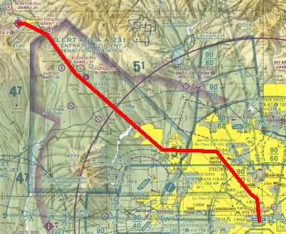 An Eclectic Mind - Flight to Sky Harbor…at NightAn Eclectic Mind