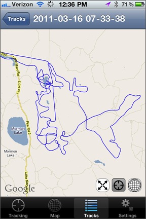 GPSTrack Turns My iPhone into a GPS Logger with Map | An Eclectic Mind