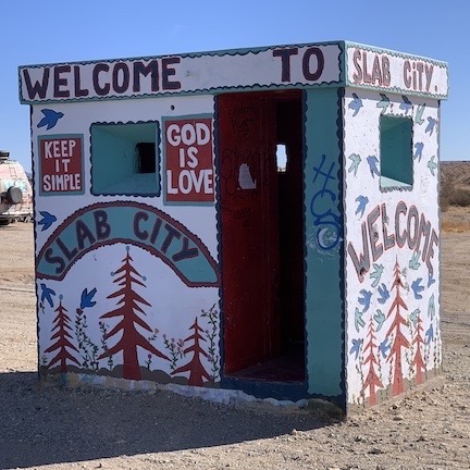 An Eclectic Mind - Snowbirding 2021: A Visit to Slab CityAn Eclectic Mind